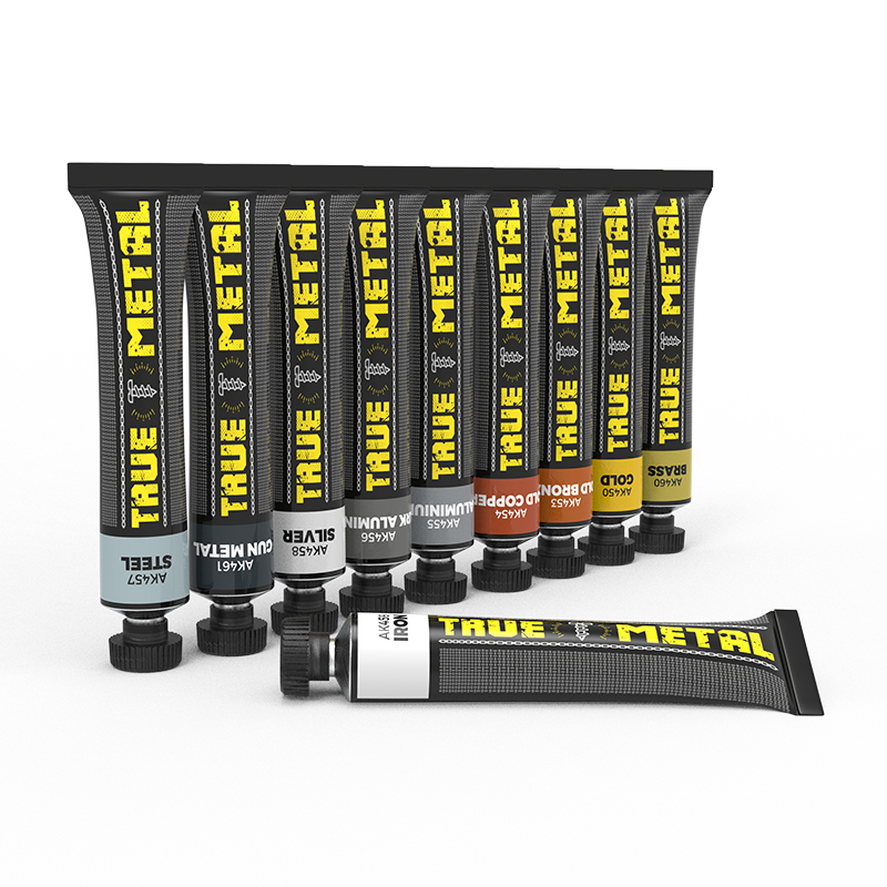 Farby AK Interactive True Metal - HT model