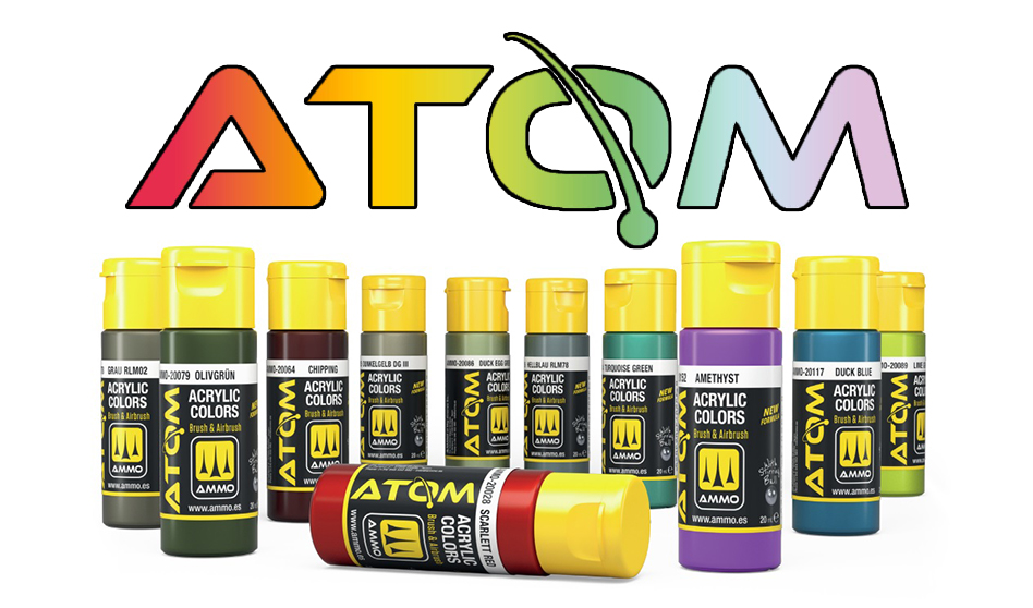 Farby Ammo ATOM - HT model