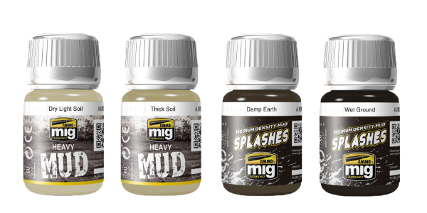 Enamel Mud / Mud Splashes (Blato, striekance)