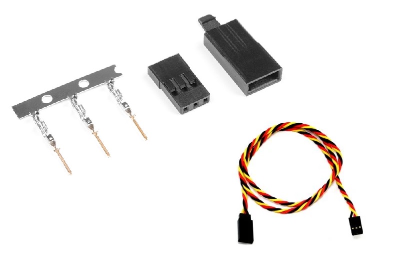 Servo cables / servo connectors - HT model