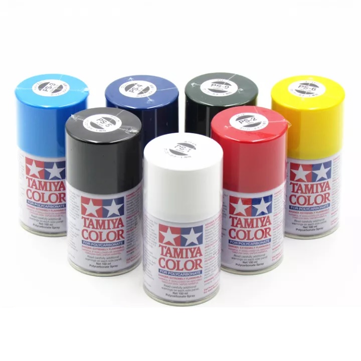 Spray paints for lexan bodies - HT model